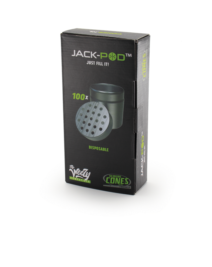 Jack-Pod - 100stk/enhed (Hoved til The Weezy) - The Weezy / C Tips ...